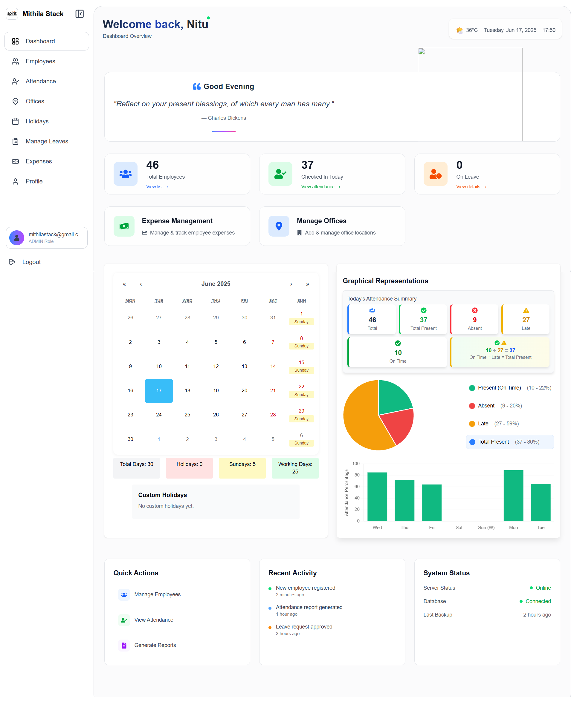 Spirit HRMS | Smart HR & Payroll with Location-Based Attendance | Book ...